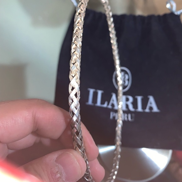 ilaria peru | Jewelry | Genuine Ilaria Peru Silver Necklace 925 | Poshmark